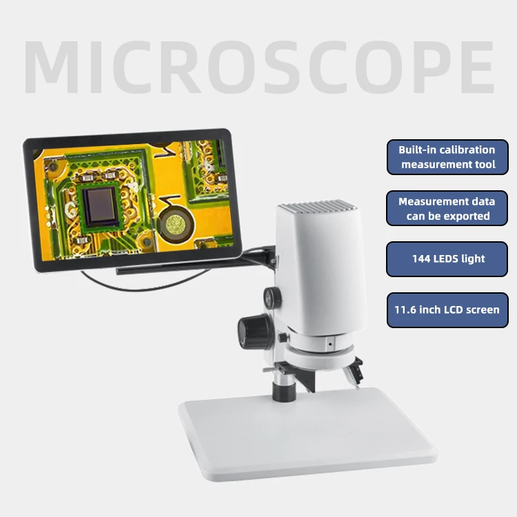 DP300 Video Measuring Microscope 360-degree Rotation for All-round 3D ...