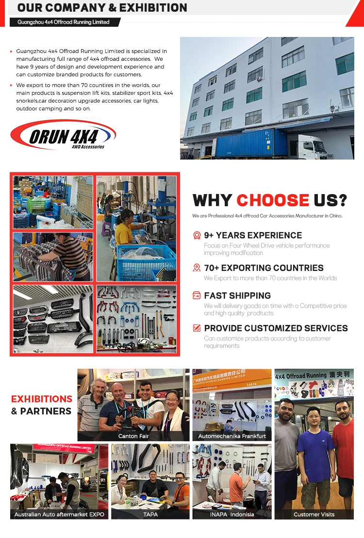 Rear Leaf Spring Extended G-Shackles STD Comfort 0-1 Inch Suspension ...