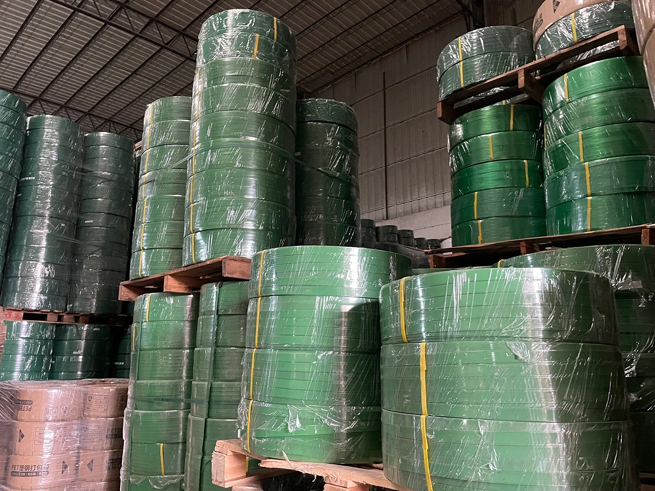 Syt Pet Strapping Roll Plastic Pallets Strapping Band For Pallets - Buy ...