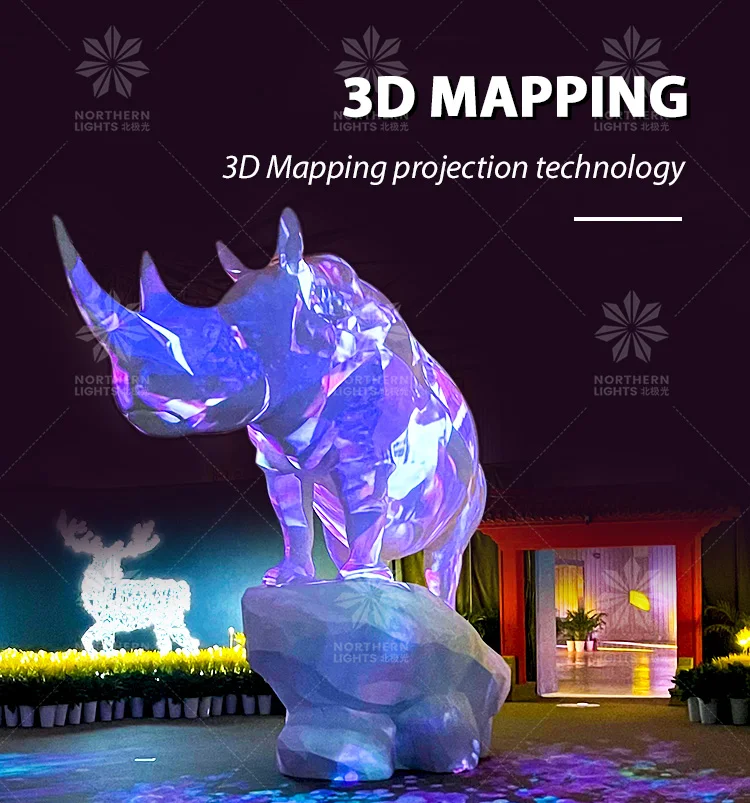 Immersive Projection 3D Mapping Digital Art Holographic Video Wall ...