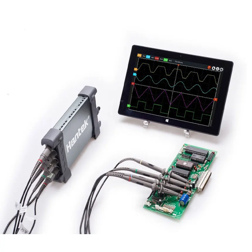 Hantek 6104BE Analog Oscilloscope Diagnostic Instrument with 4 Channels ...