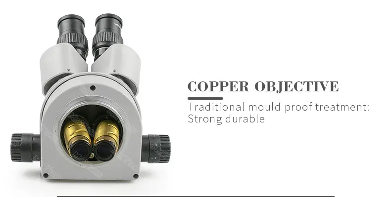 7-45x Binocular Stereo Zoom Microscope With Single Arm Rotating Stand ...