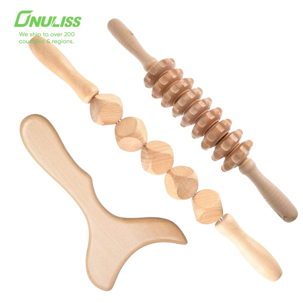 Anti Cellulite Wood Therapy Massage Tools - Maderoterapia