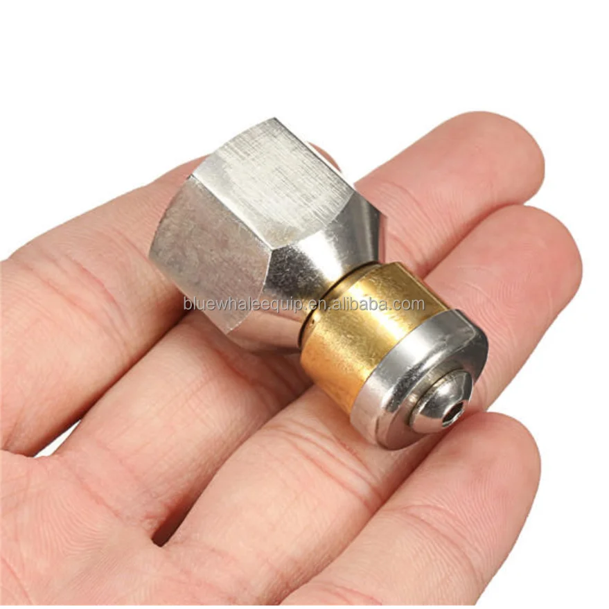 Pressure Washer Drain Sewer Rotary Spinning Cleaning Nozzle - Buy Pipe ...