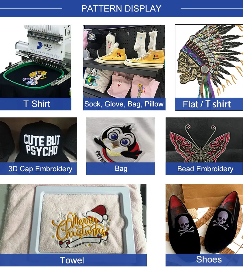 Industrial 12 15 Needle 4 Head Computer Embroidery Machine Automatic ...