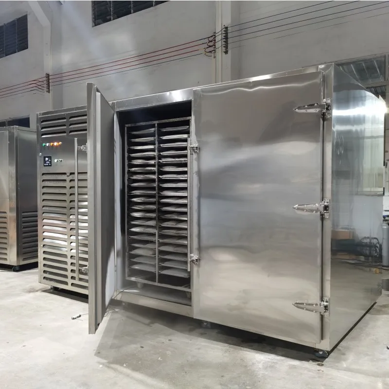 Two Troller Cart Blast Freezer Room / Quick-frozen Livestock And ...