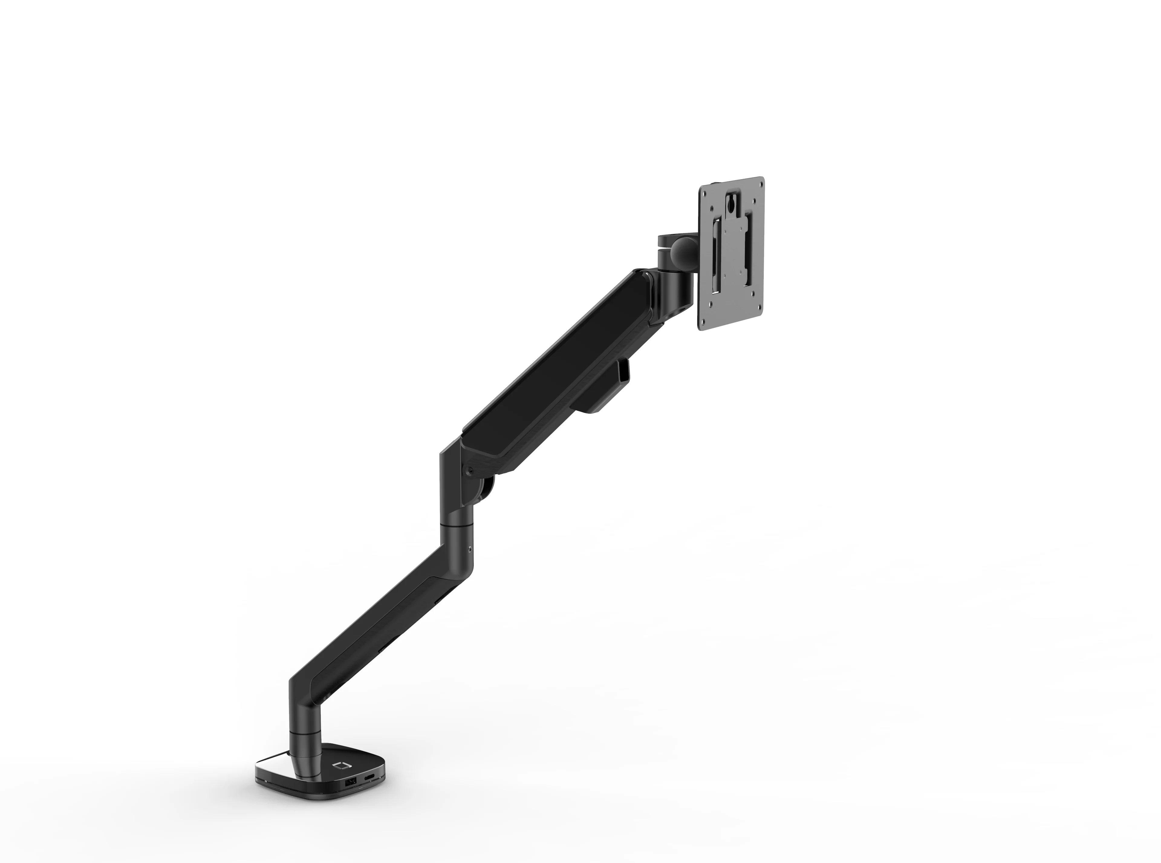 Premium RGB Single Monitor Stand Arm, Supports 17-49" Screens and 44 ...