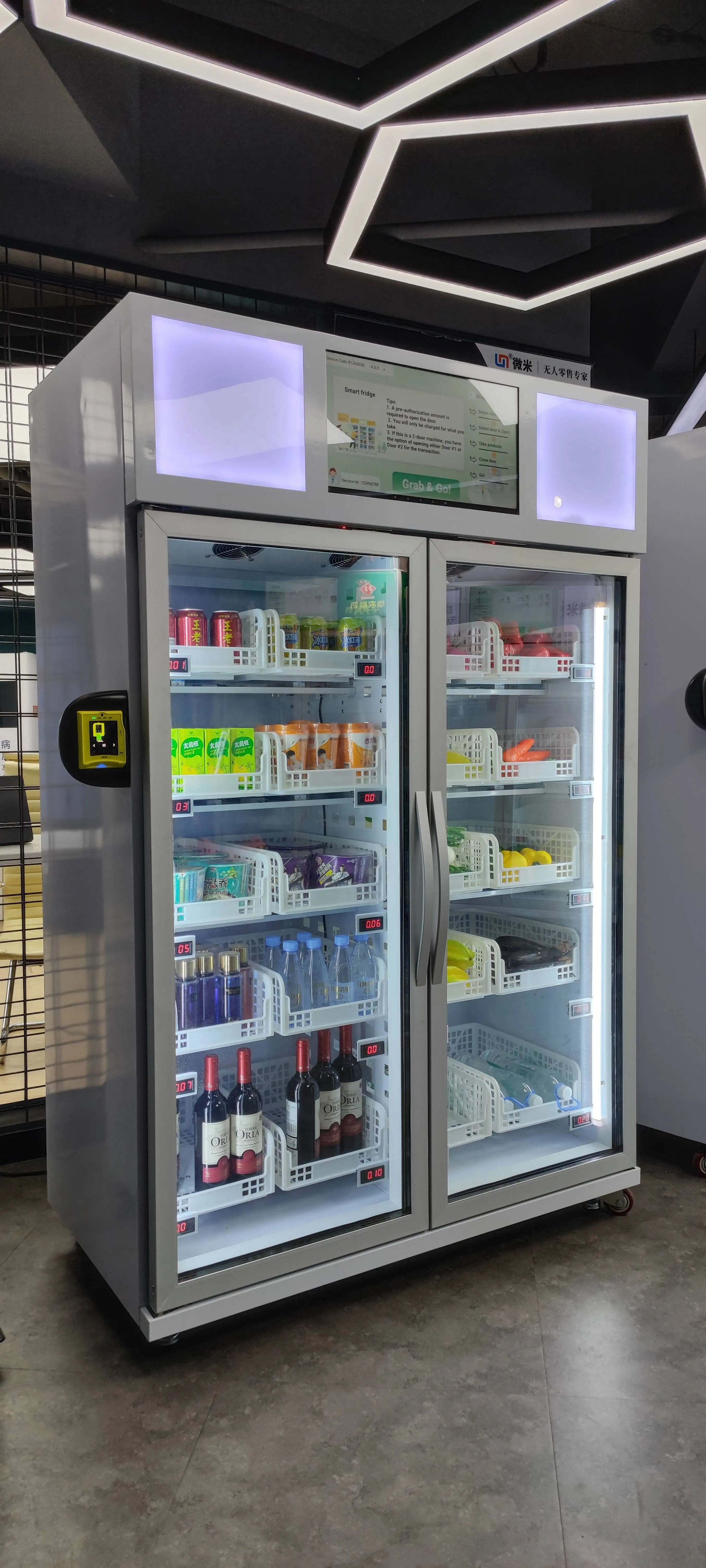 Smart Fridge Vending Machines for Fresh Fruit & Vegetables