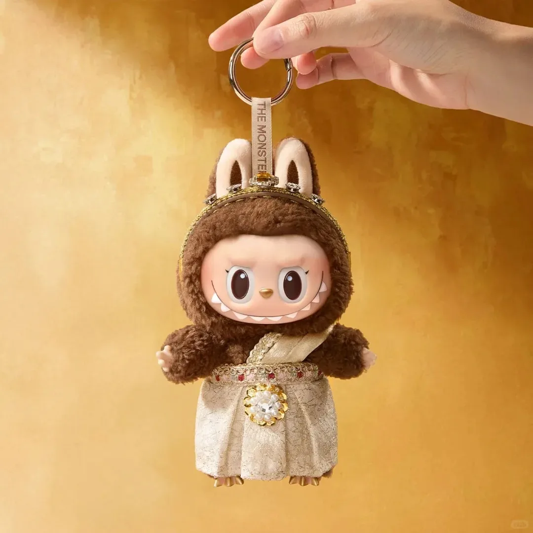 For POP MART Labubu Thai Limited Edition PVC Plush Pendant Cool and ...