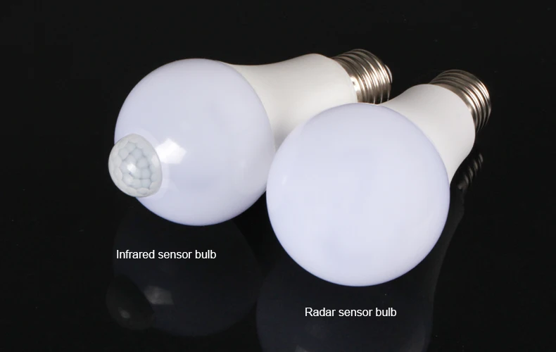 Intelligent Light Sensor Control LED Bulb Microwave Radar Motion Sensor ...