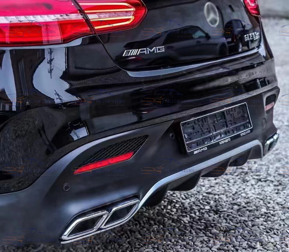 Car Bumpers For Mercedes Benz GLE Coupe W292 C 2015 2016 2017 2018 2019 ...