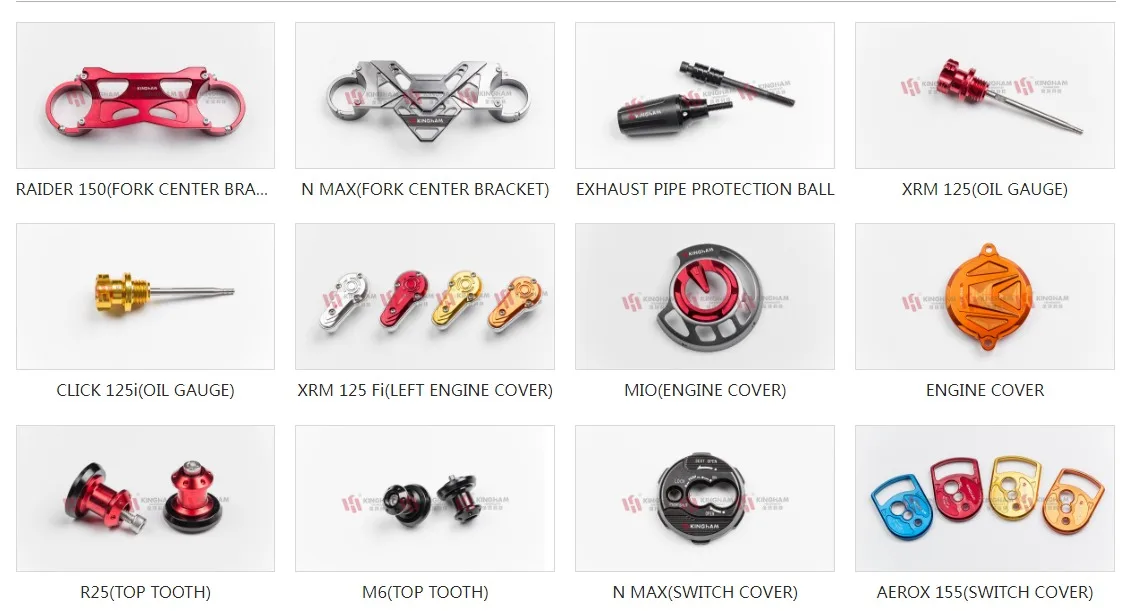 Motorcycle Front Shock Absorber Aluminum Cnc Adjustable For Yamaha Nmax ...