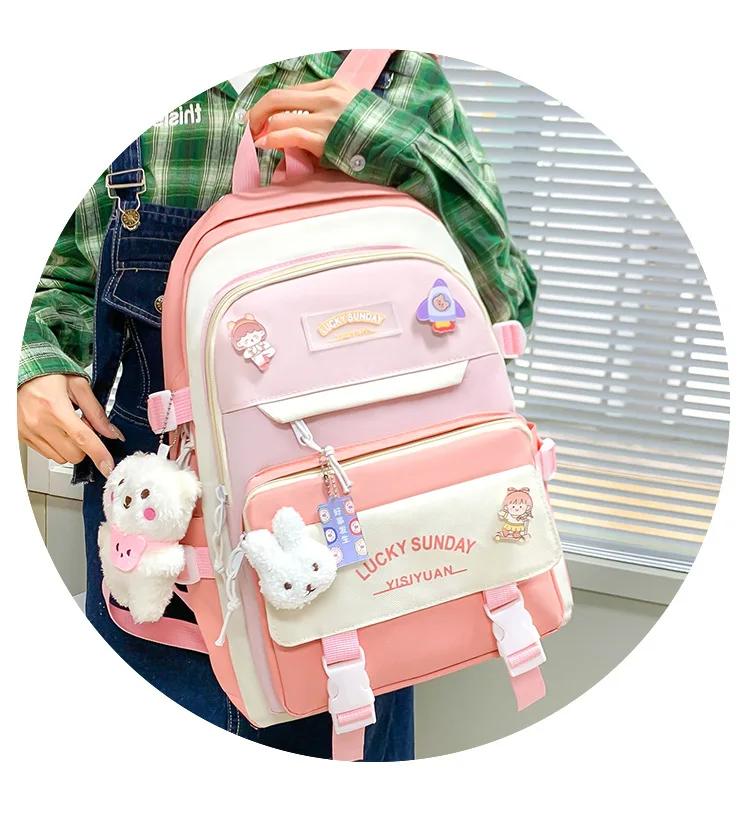 Value Set 5 Piece School Bag Collection for Junior High