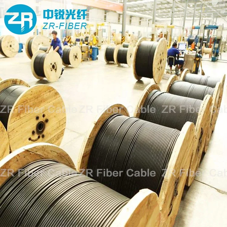 ftth aerial figura 8 fibra optica drop wire kabel 2 4 fo 16 24 core 4f ...