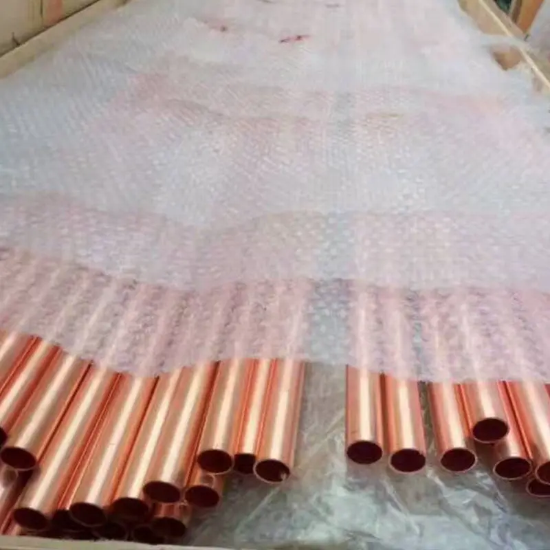 Refrigeration Copper Tube Coil Copper Pipe 3/8 1/4 Air Conditioner ...