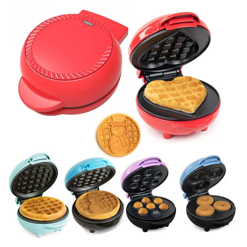 Mini Non Stick Ceramic Waffle Iron Health Bbq Grill Pop Octopus Ball ...