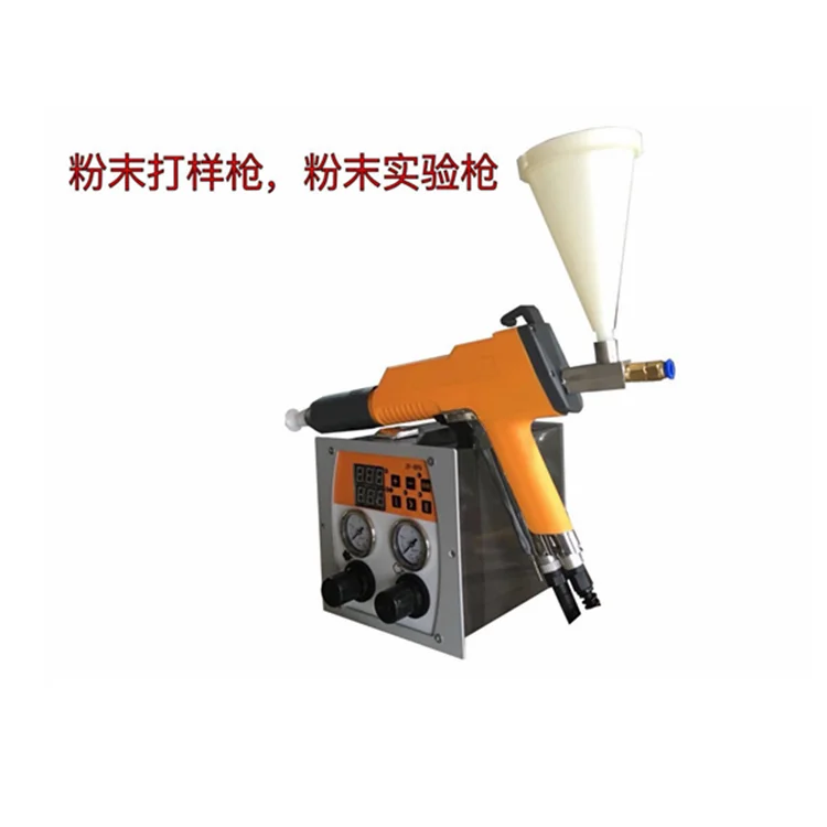 Start-up Powder Coating Gun Lab Test Spray Gun Metal Surface Powder ...