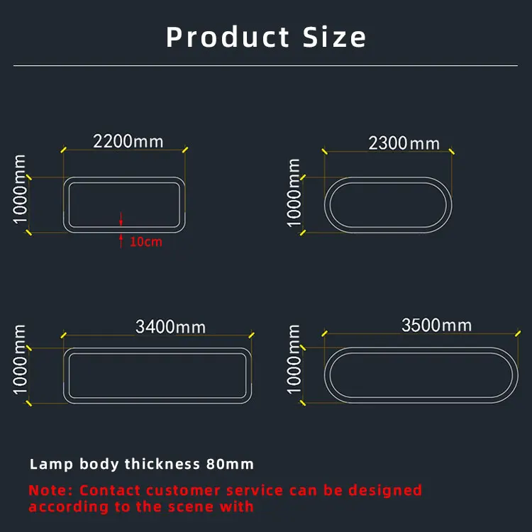 Commercial Rectangular Linear Pendant Light Long Bar Lights Seamless ...