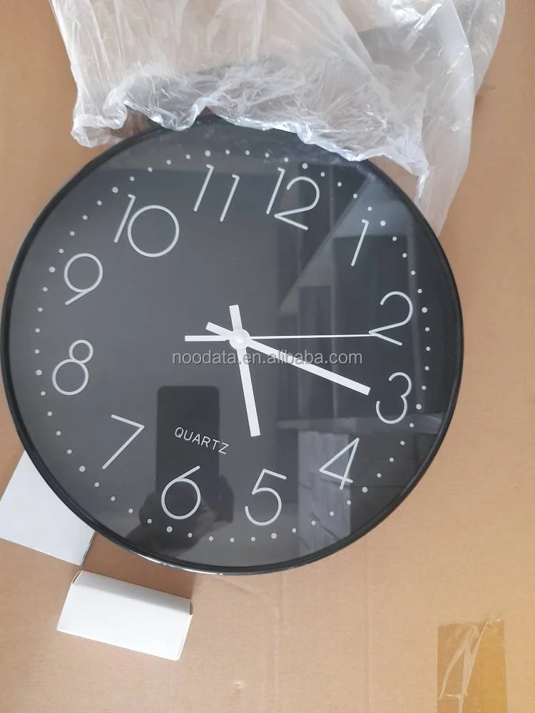 Mini Wireless Camera With Big Round Clock Wall Clock Mini Wifi Camera ...