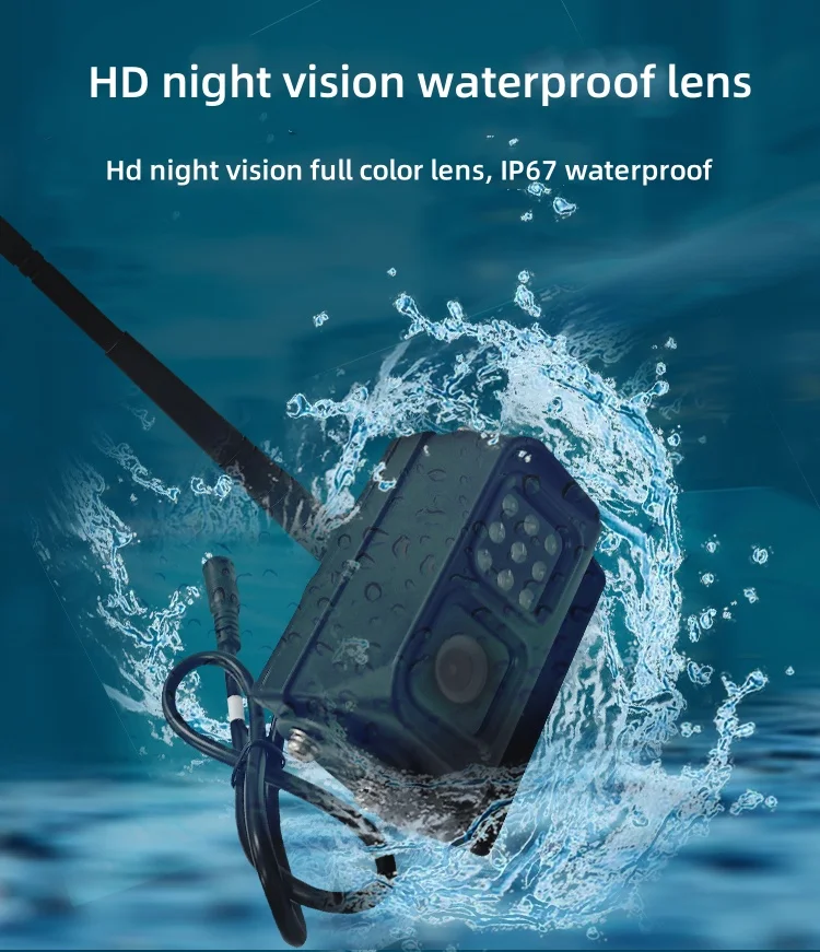 Wifi Wireless 4CH Split Screen Monitor - 1080P DVR 1TB