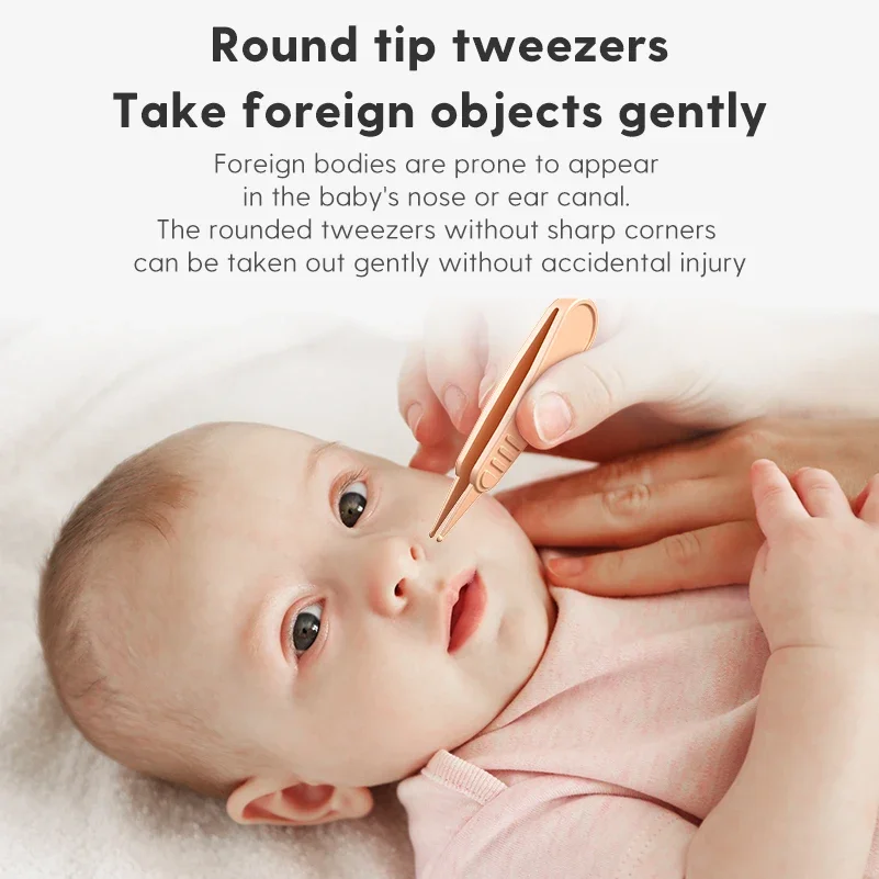 Baby Healthcare Kit Thermometer Nail Scissors Trimmer Set Ear Pick 8 in ...