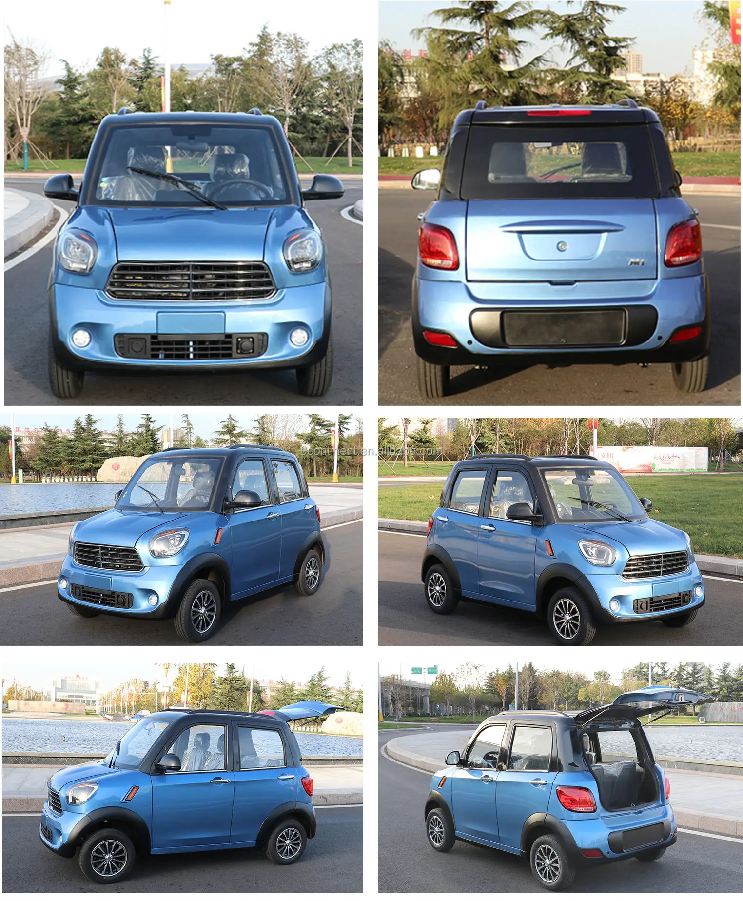 Electric Cars Mini Car Chinese 60v 2000w 4 Four Wheel Adult Cheap ...