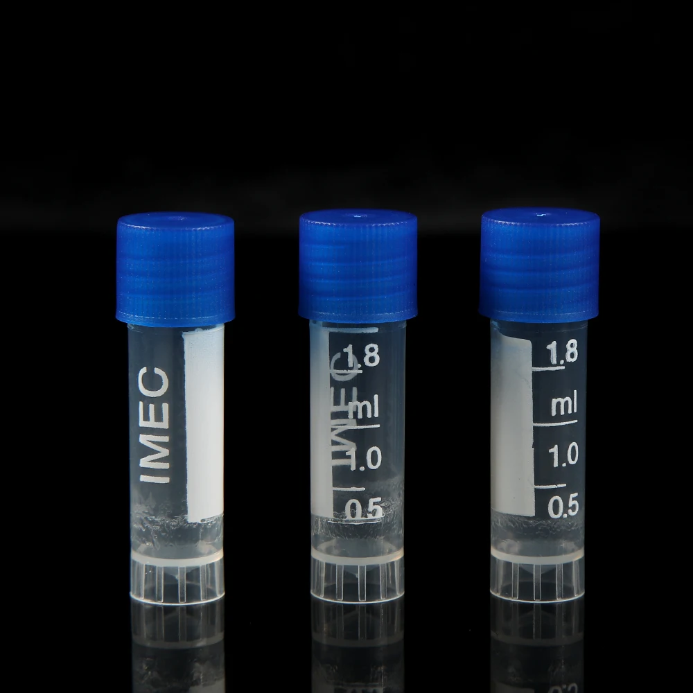 Plastic Cryovial Cryogenic 2ml Cryo Vial Tubes Clear Freezing Tube For Lab - Buy Cryo Vial Tubes ...