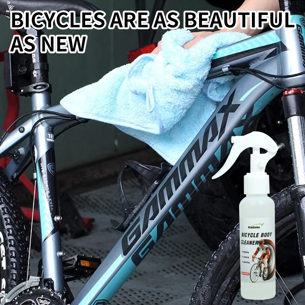 100ml Fast-action Biodegradable Nano Gel Bike Wash Cleaner Concentrate Refill Mixes With Water ...