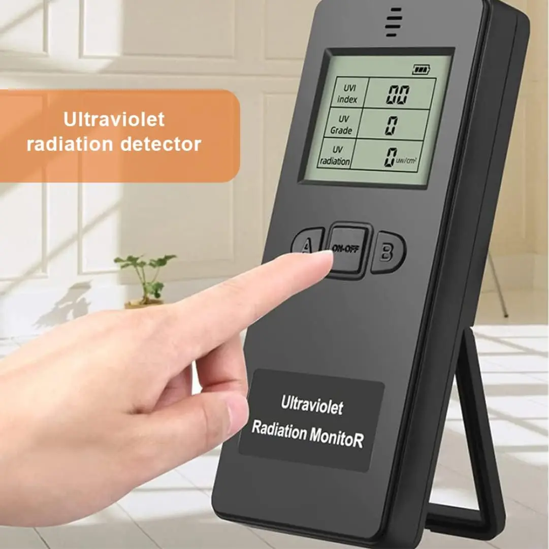 Hand-held UV Radiation Detector - Measure Sunlight & Lamplight