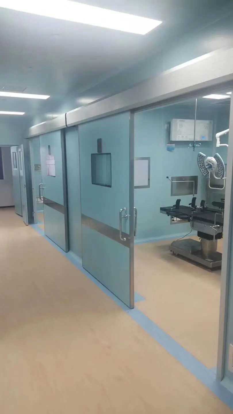 Hospital Hermetic Steel Doors for ICU & Operating Theaters