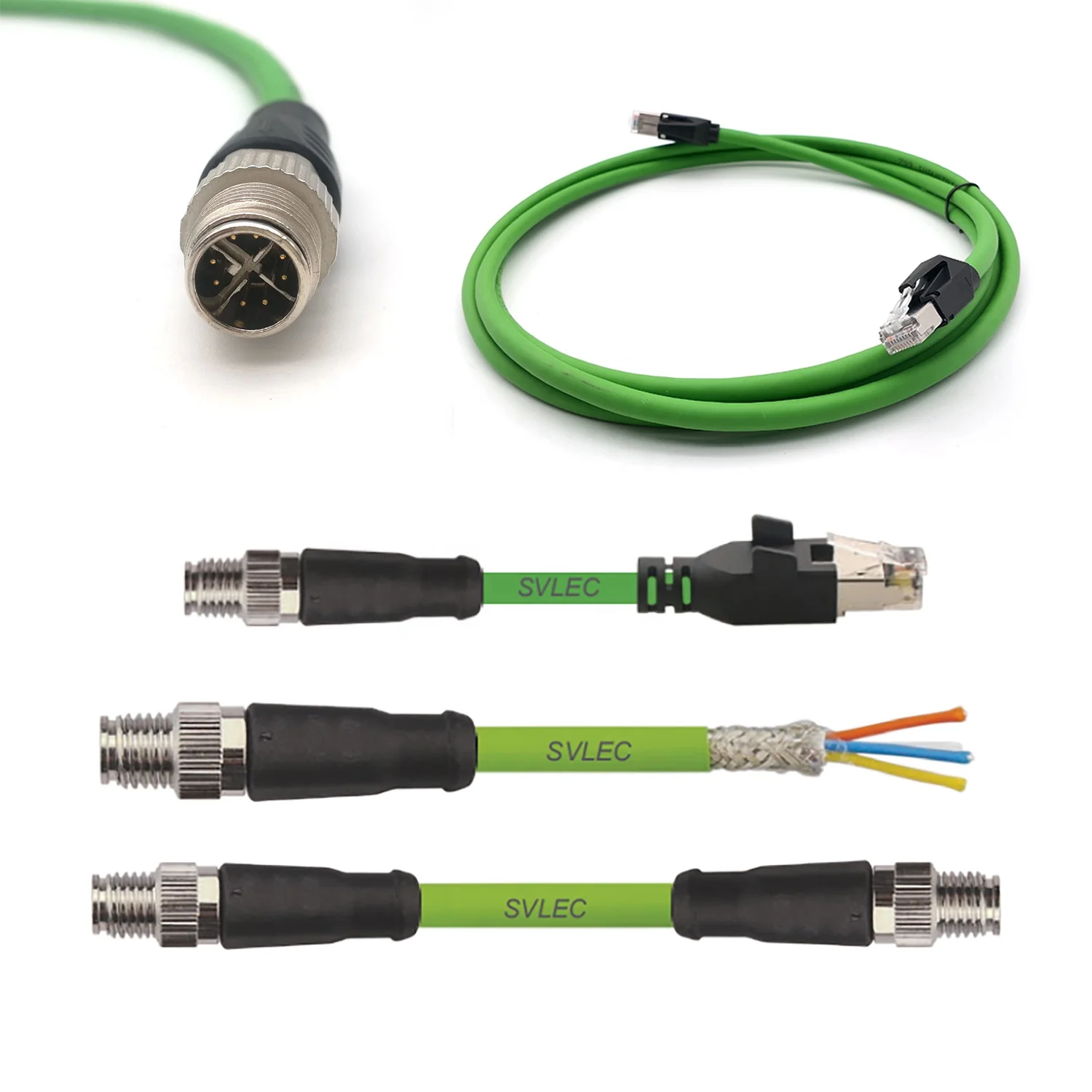 Network Ethercat profibus profinet CC link Cat.5E 6A cable shield rj45 ...