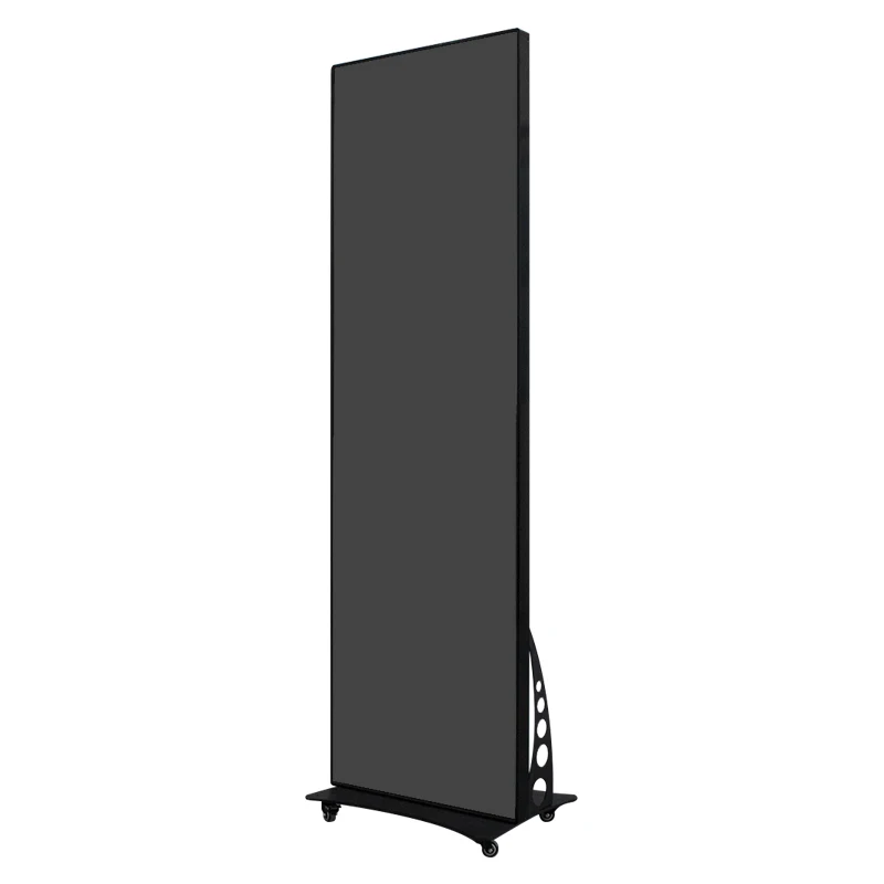 Height Adjustable Portable Indoor Led Poster WIFI USB Control Standing ...