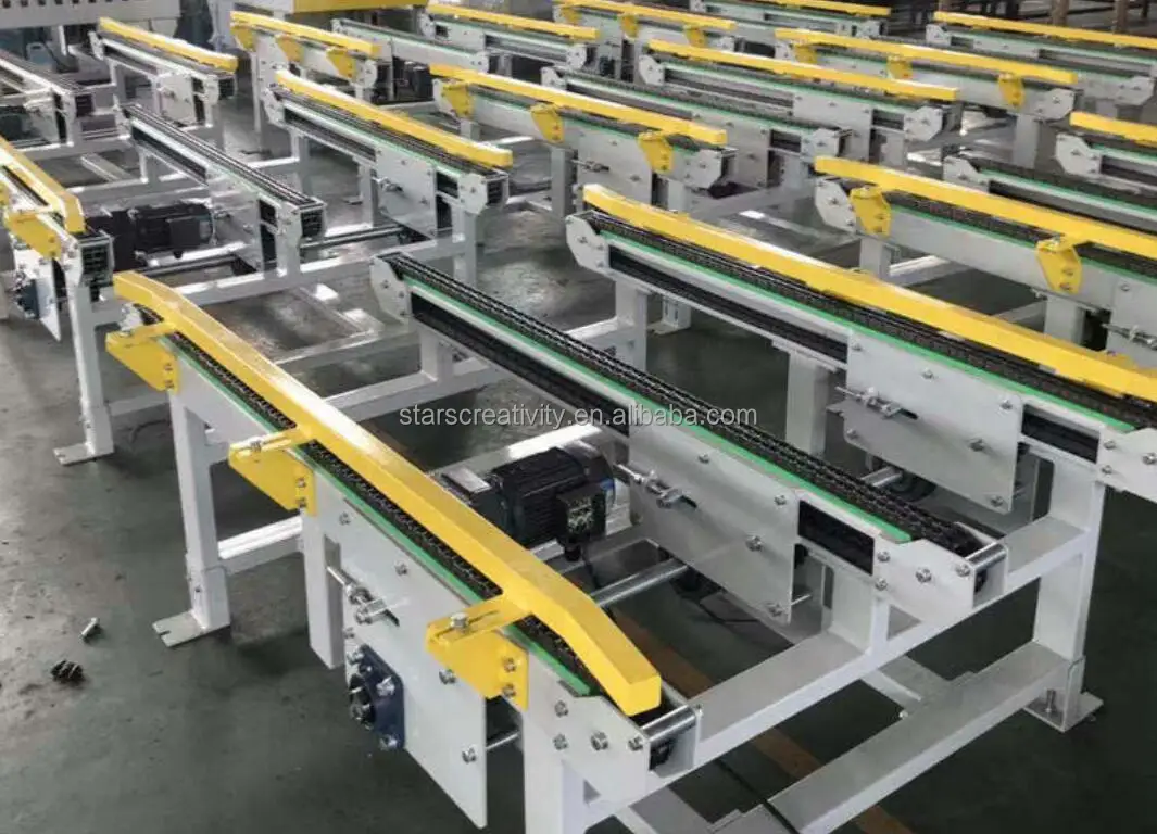 Heavy-duty Mild Steel Drag Chain Conveyor for Food & Chem