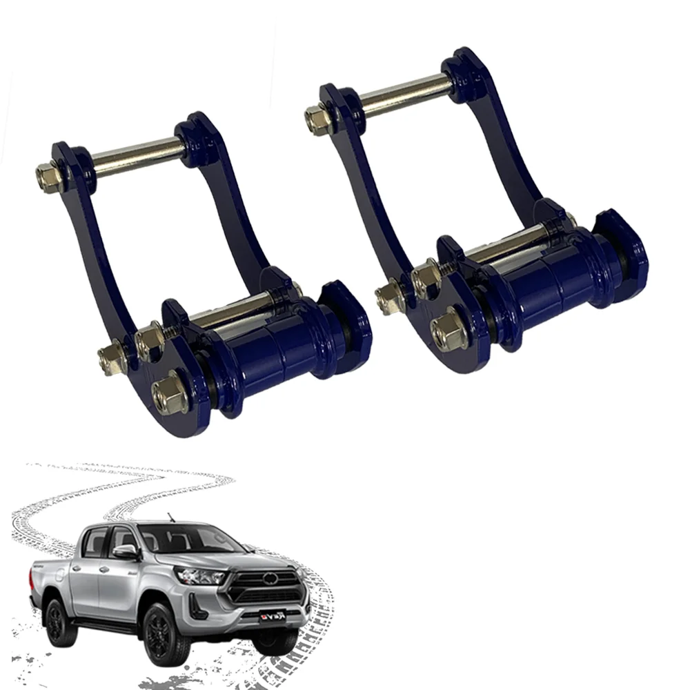 Hilux Revo Rocco 2018-2021 Rear Leaf Spring Extended G Shackle 2 Inch ...