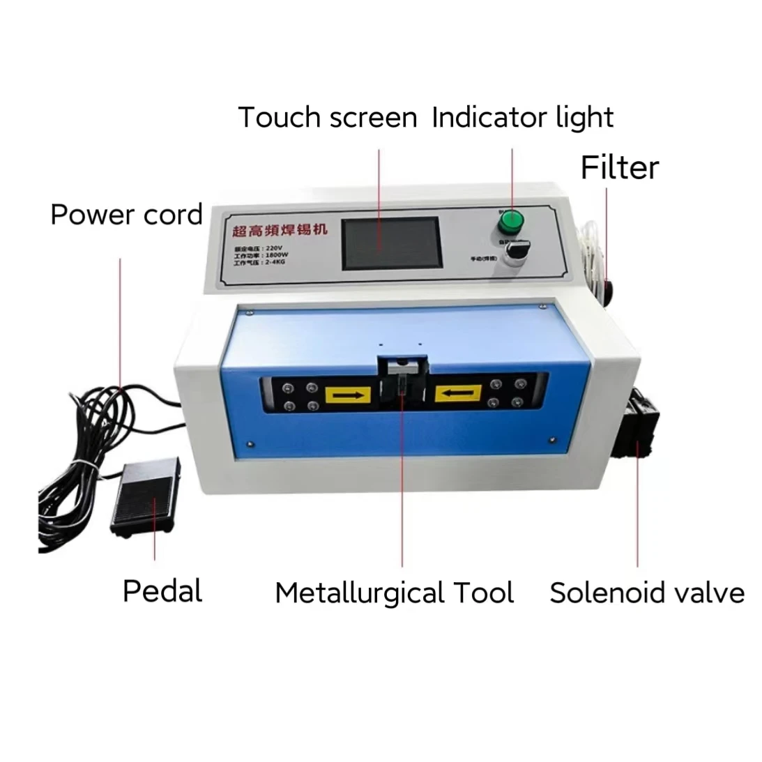 10710B High Frequency Soldering Machine USB Data Interface Soldering ...