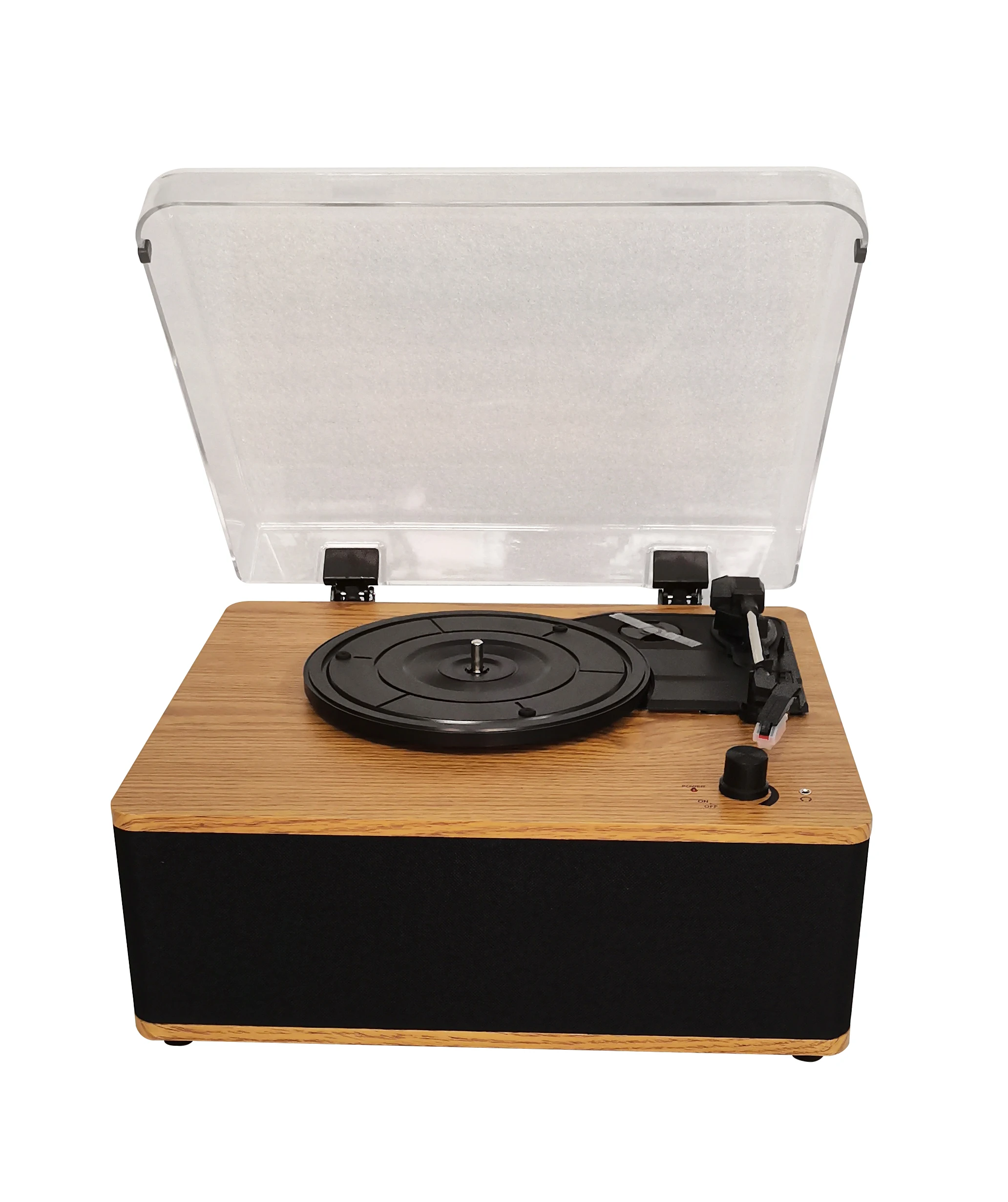 Wooden Old Fashion Portable Turntable Phono Cd Bt Player Sd Usb Port ...
