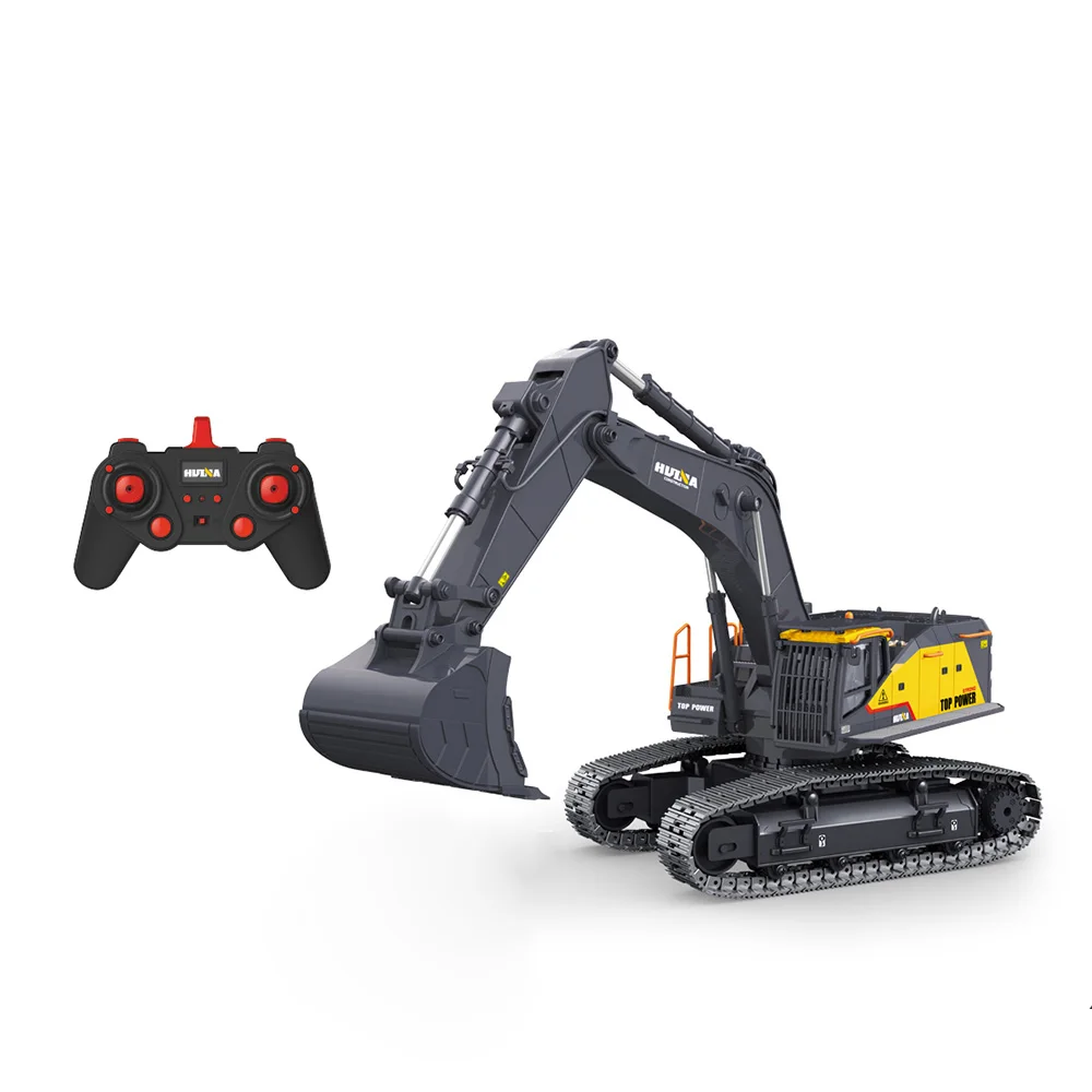 Eco-Friendly Metal Alloy RC Excavator Toy for Kids & Remote Control