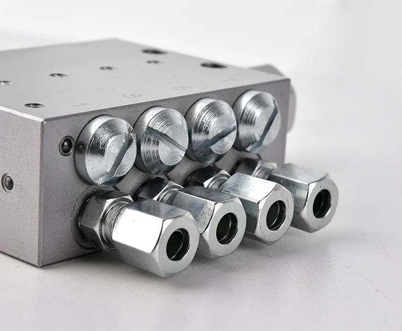 MVB Type Lubrication Distributor Grease Dispenser Block Progressive Distributor of Grease ...