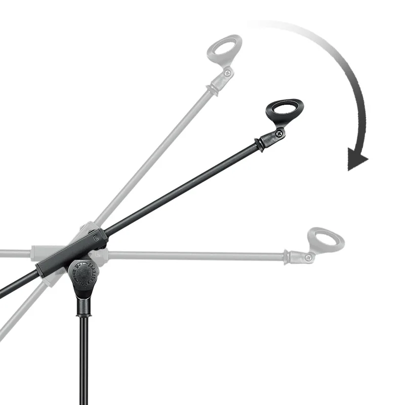 Ml05 Iron Base Universal Microphone Suspension Scissor Arm Stand With ...