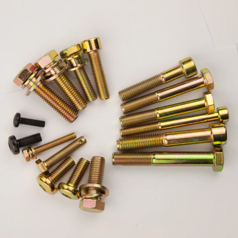 M4 M5 M6 M8 M10 M12 Steel Black Surface Three Point Under Head Three ...