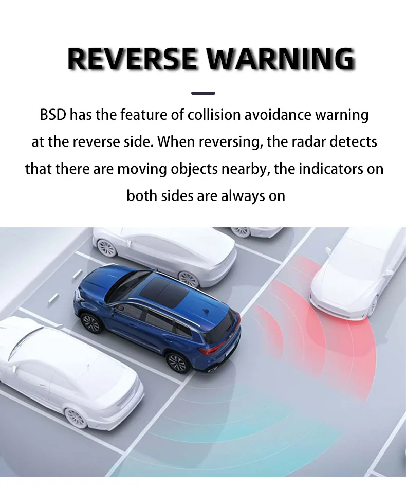 Car Universal 77ghz Radar BSD Blind Spot Detection System