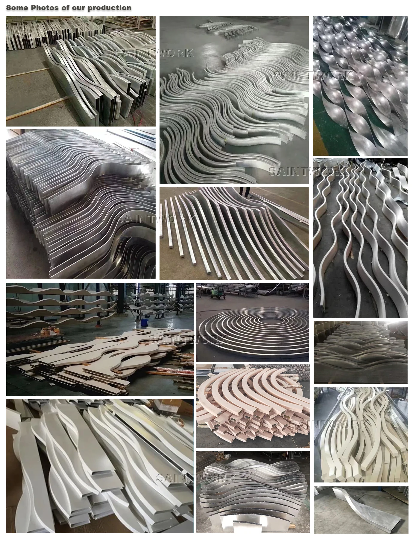 3D Wavy Aluminum Wall Panels - Stylish Cladding Solutions