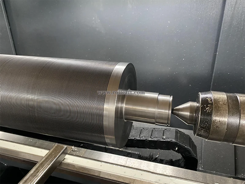 Customized Embossing Roller - Chrome Plated Knurled Rollers