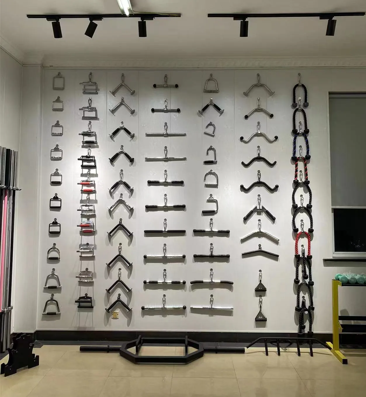 Single Grip Triceps Rope Colorful Single Handle - Buy Single Grip ...