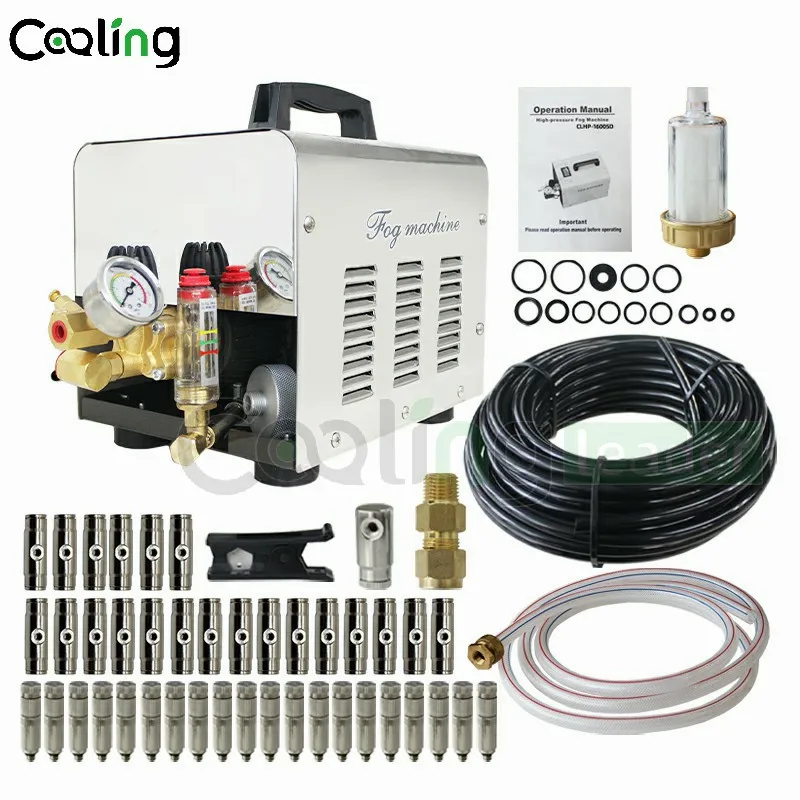 Outdoor Misting Cooling System - Efficient Garden Irrigation