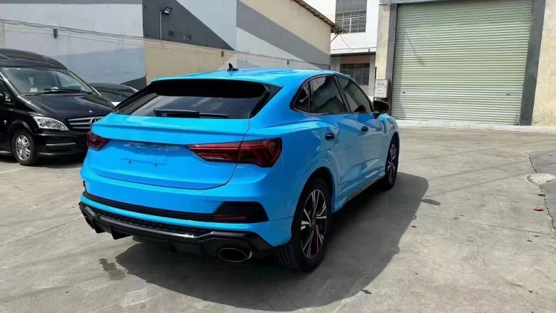 2019-2024 RSQ3 Sportback Rear Diffuser with Tailpipe for Audi Q3 Sportback