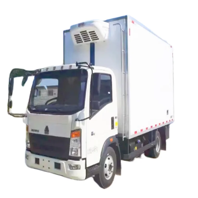 Sinotruk Howo Vegetable Transport Truck Refrigerated Vehicle 4x2 10 Ton ...