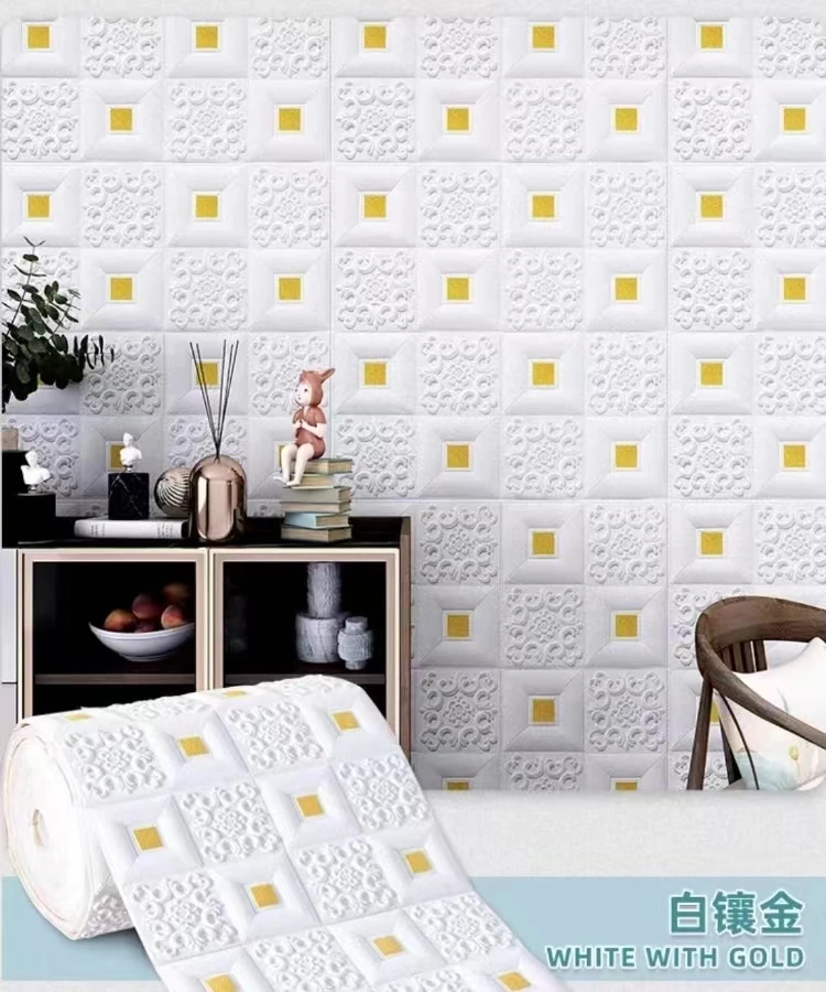 Self-adhesive 3D Wallpaper - Living New Style 3D Foam Panels