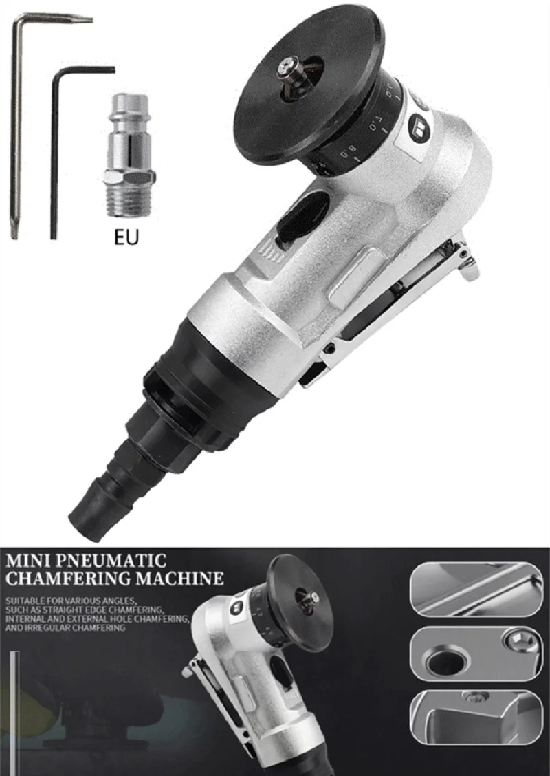 Small Pneumatic Tool Chamfering Machine Deburring Soft Metal Wood Hand ...