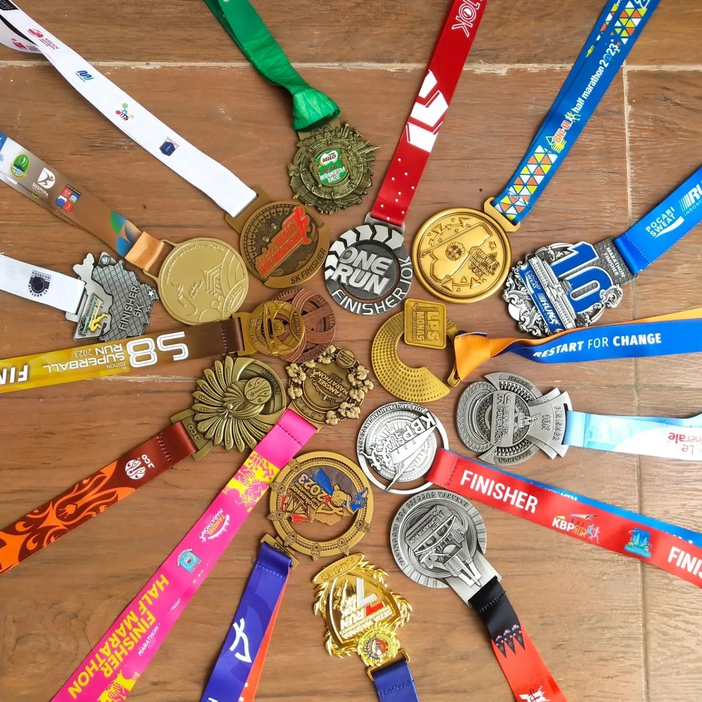 Customised Design Sports Awards Medals - Taekwondo, Karate, Marathon ...